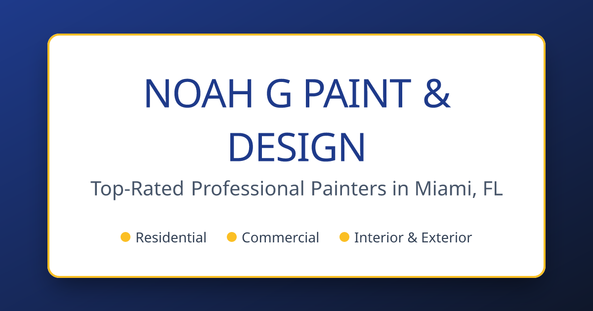 Blog | Noah G Paint & Design | Insights & Tips | Noah G Paint & Design
